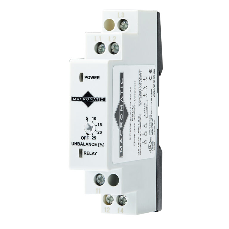 Three Phase Monitor Relays - Macromatic Industrial Controls